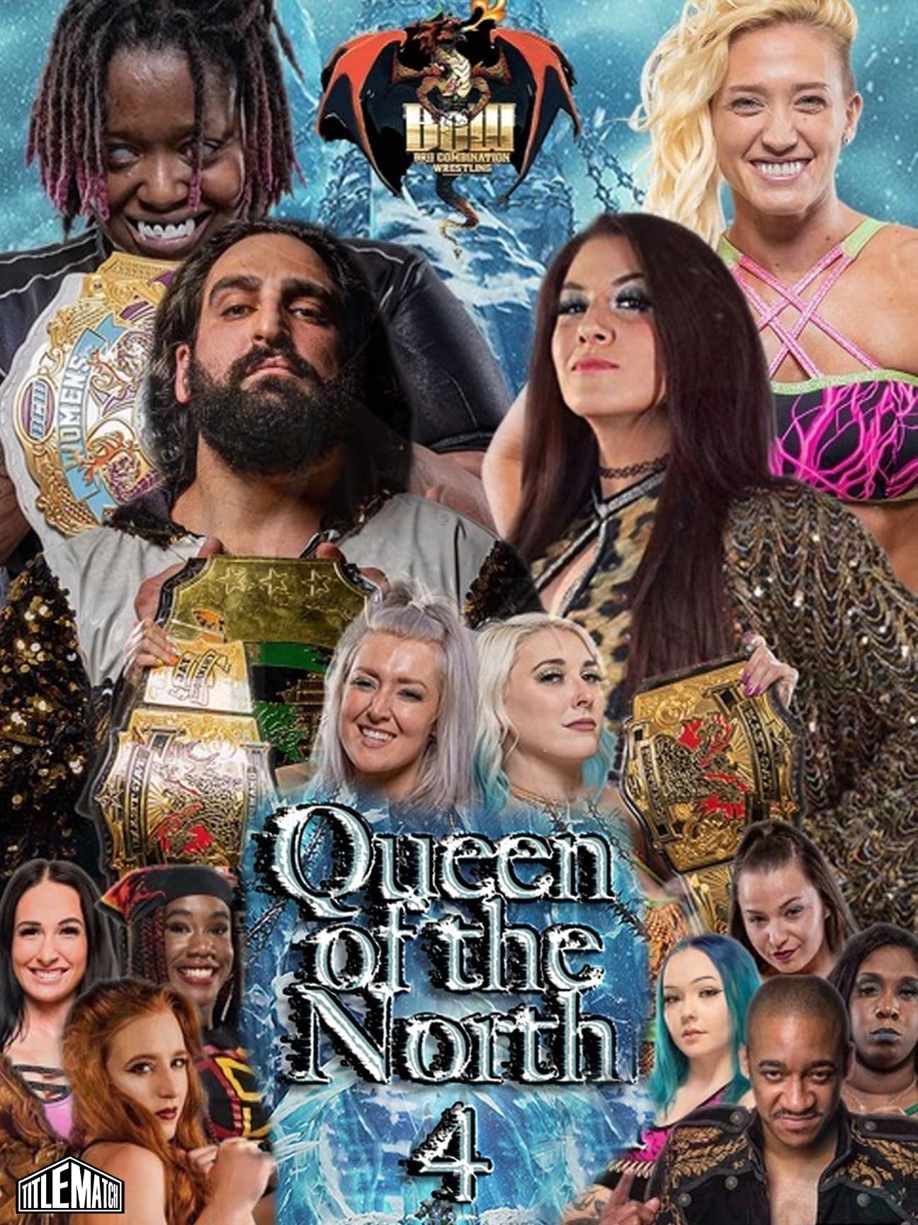 Queen of the North 4 - 1/29/23 - Title Match Network