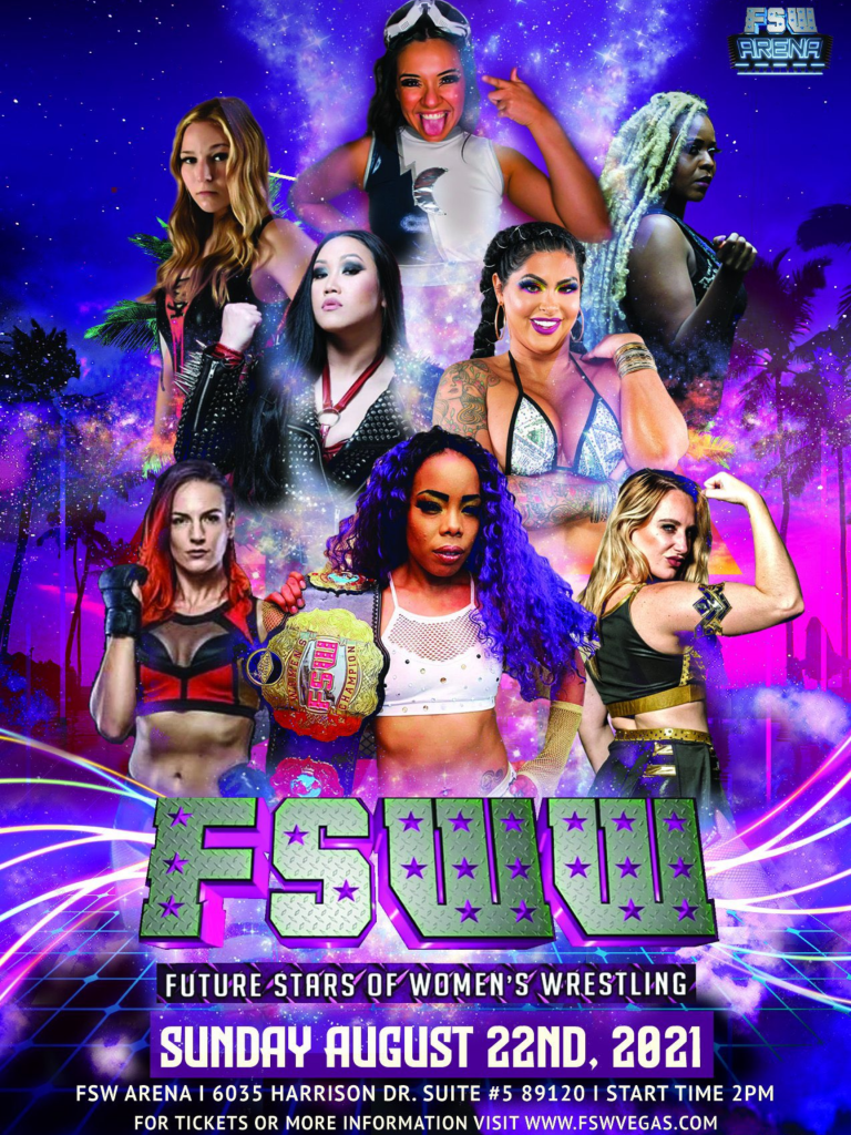 FSW - Future Stars of Women's Wrestling 8/22/21 - Title Match Network