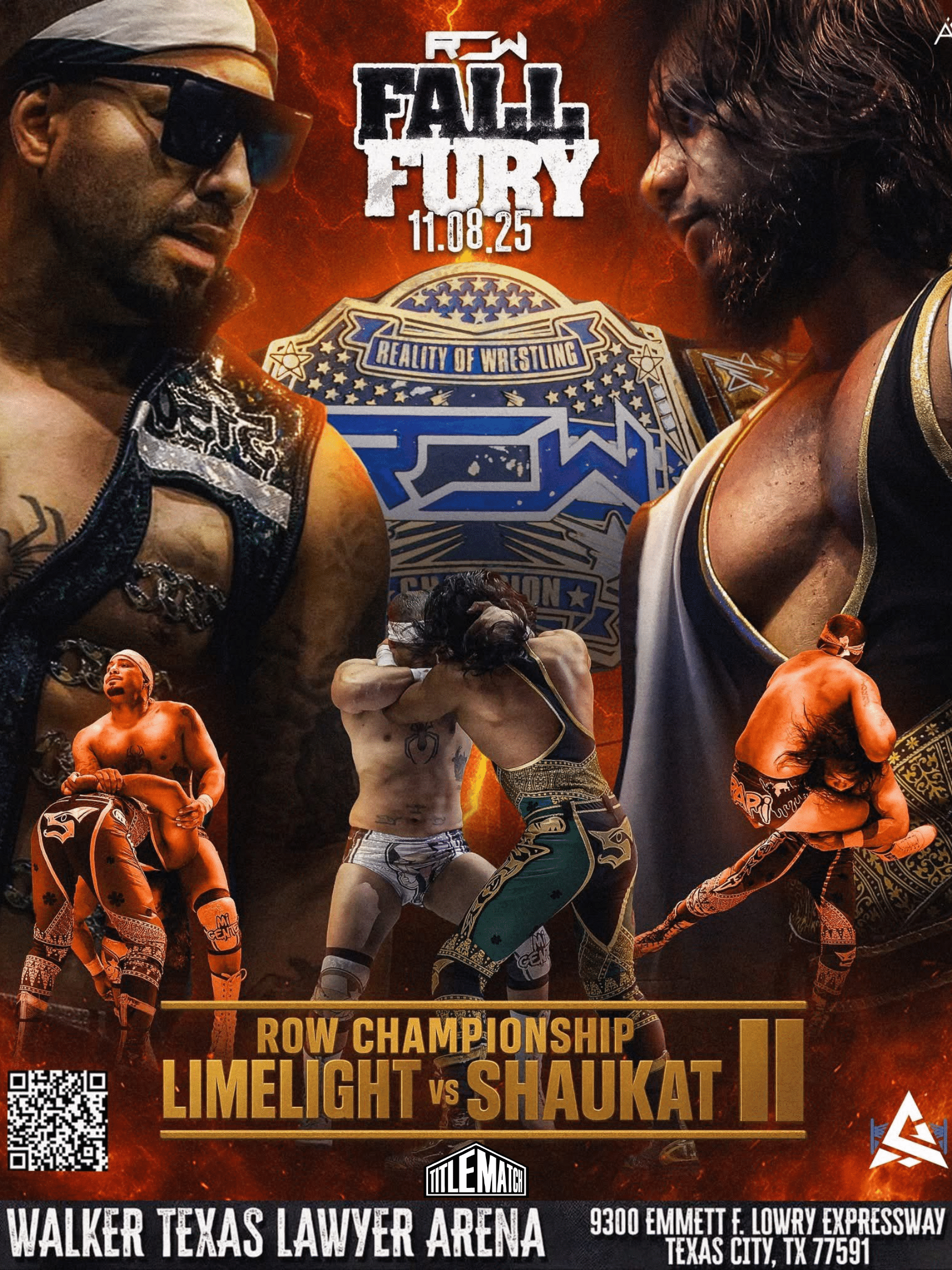 Reality of Wrestling - Fall Fury 11/8/25 - Title Match Network