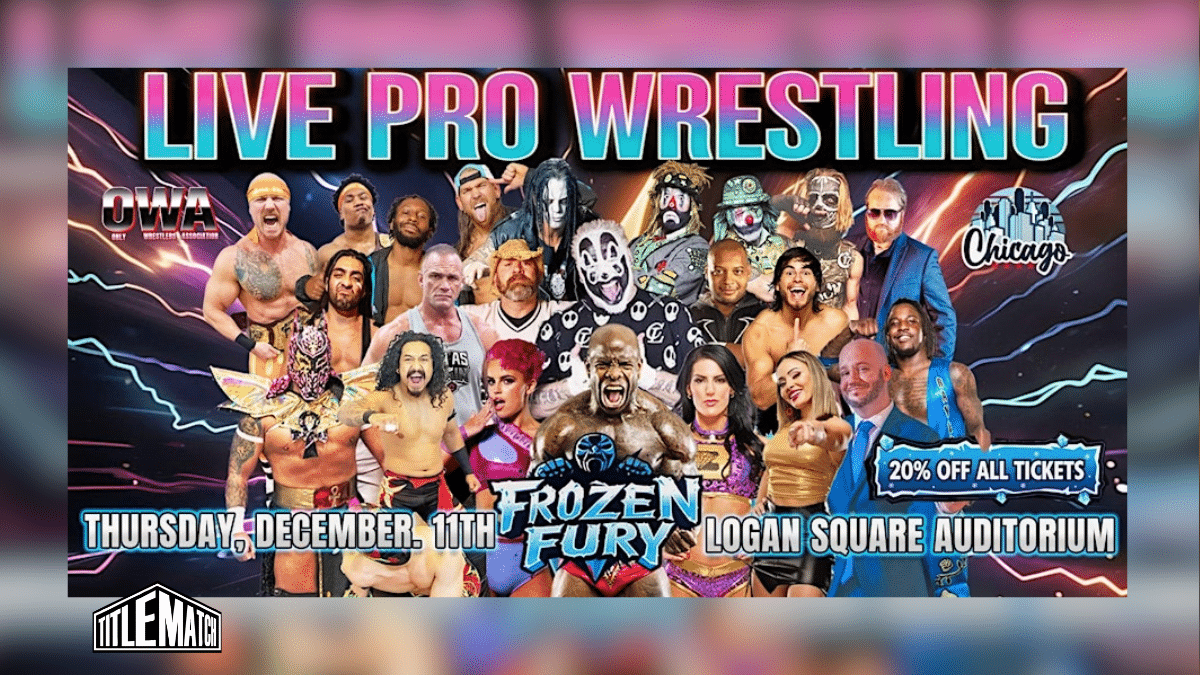 Only Wrestlers Association - Frozen Fury Pay Per View - Title Match Network